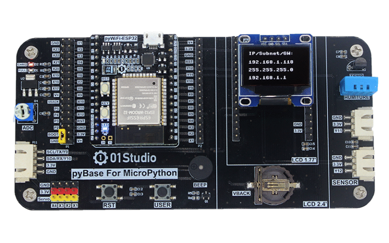 01Studio -专注Python嵌入式编程-